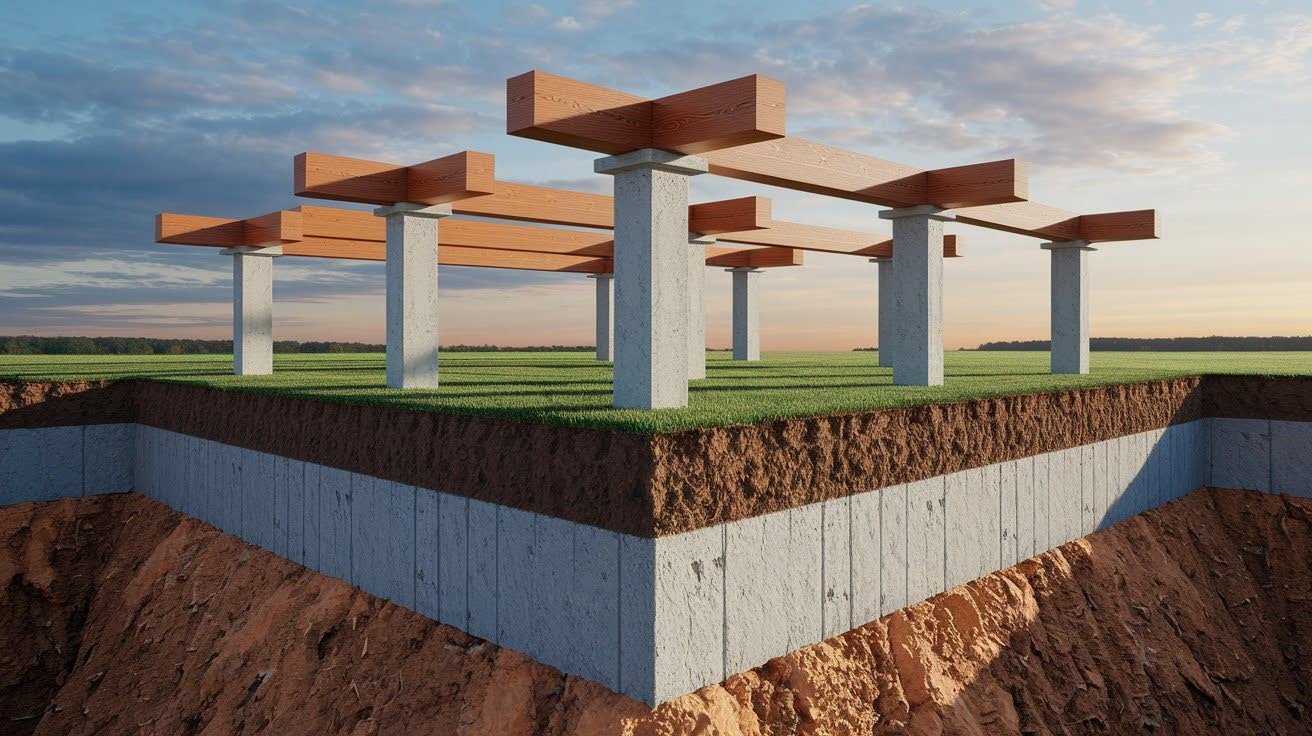 Ideal Pier and Beam Foundation Spacing for Safe Homes - HouseImpro
