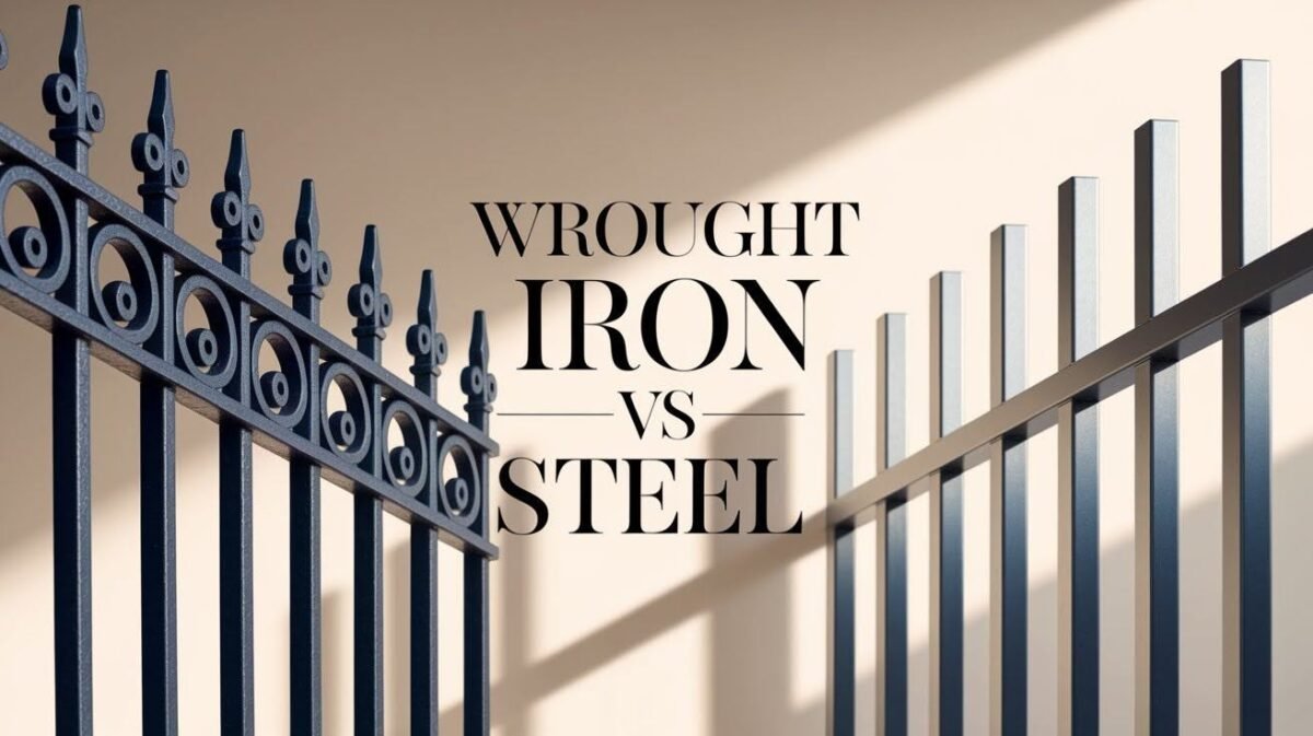 Wrought Iron vs Steel: Key Differences You Must Know - HouseImpro
